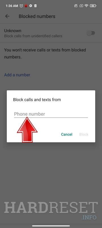 How To Block Number On REDMI Note HardReset Info