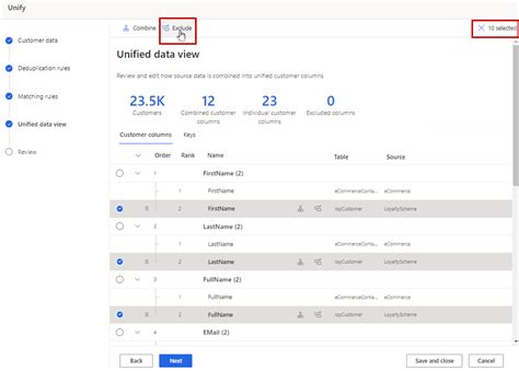 Update Customer Account Or Contact Unification Settings Dynamics 365 Customer Insights