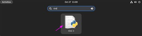 How To Setup Python Idle In Fedora Linux