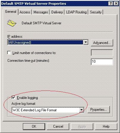 Interpret SMTP Logs For Windows Server IIS