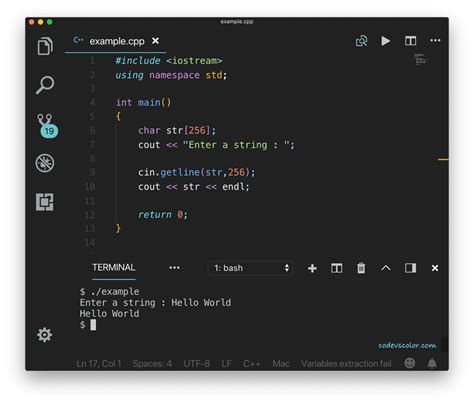 How To Read A String In C Using Getline Codevscolor