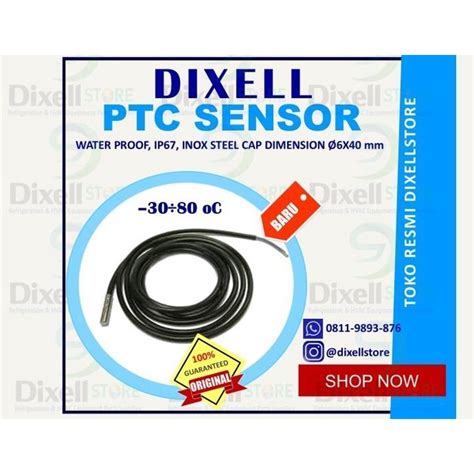 Jual Probe Sensor Ptc Dixell Temperature Sensor 15 Mtr Shopee Indonesia