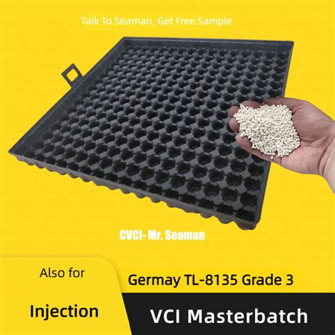 Injectionblowingcasting Tl 8135 Grade 3 Plastic Additive Vci Masterbatch Vapor Corrosion