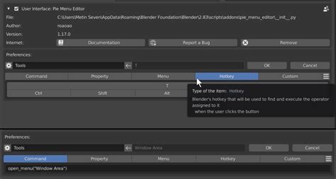 blender add on review — pie menu editor [ ] blendernation