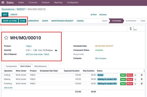 Generate Purchase And Manufacturing Orders From Sales Order In Odoo 15