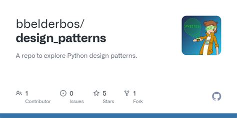 design patterns repository py at main · bbelderbos design patterns · github