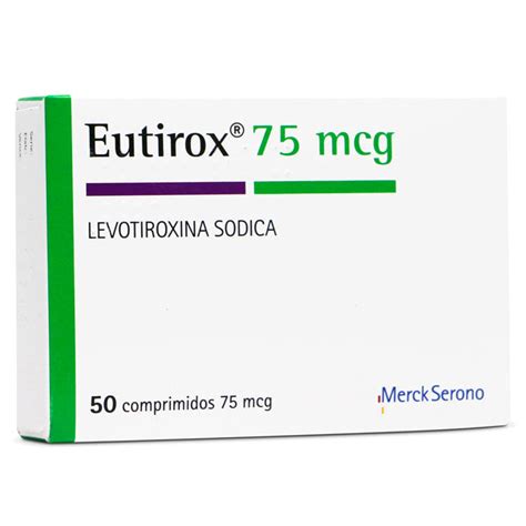 Eutirox Comprimidos 75mcg Farmacias Curie Envíos A Todo Chile