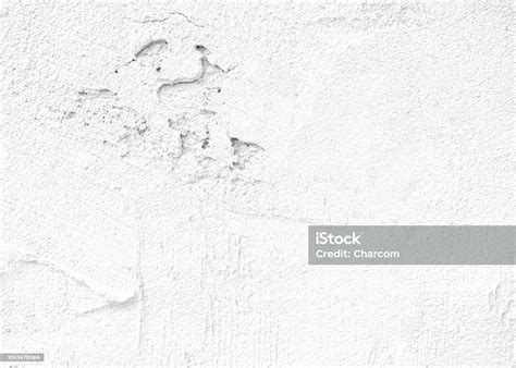 화이트 파스텔 거친 균열 시멘트 질감 돌 콘크리트 바위 회반죽된 치장 벽 토 벽 그린 플랫 페이드 배경 회색 고체 층 곡물 0명에 대한 스톡 사진 및 기타 이미지 Istock