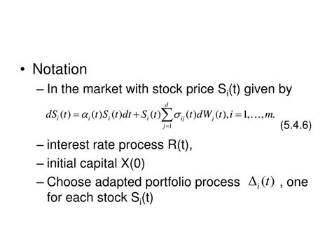 Ppt 54 Fundamental Theorems Of Asset Pricing 2 Powerpoint Presentation Id857933