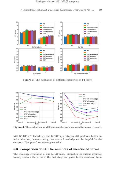 a knowledge enhanced two stage generative framework for medical dialogue information extraction