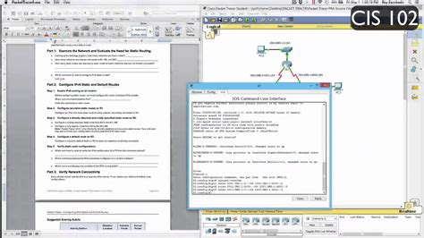 6 4 1 6 Packet Tracer Configuring Ipv4 Route Summarization 2 Youtube