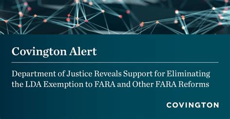 Alexandra Langton On Linkedin Department Of Justice Reveals Support For Eliminating The Lda