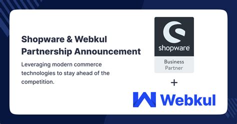 Webkul Announces Partnership With Shopware Webkul Blog