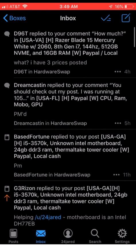 Inbox Bug Every Time I Refresh Most Recent Message Appears And