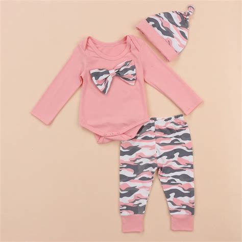 Милые комплекты одежды для маленьких девочек из 3 предметов кофты с галстуком бабочкой