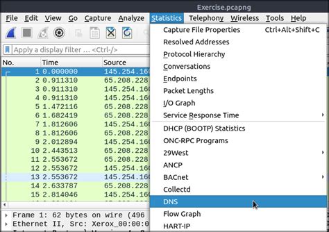 tryhackme wireshark packet operations igor sec s blog