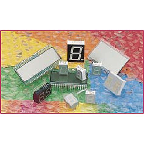 led lcd anzeigen 7 segment anzeigen elv elektronik bücher