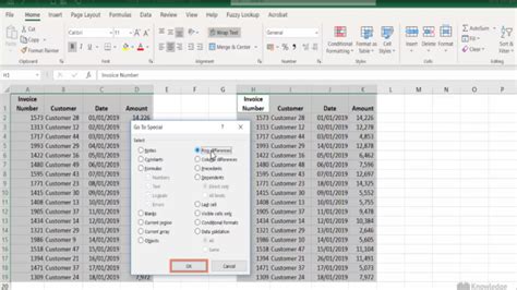 Excel Tip Quickly Compare Two Datasets Knowledge Market