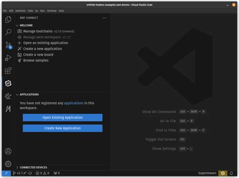 Using Nrf Connect For Vscode Recommended Product Documentation
