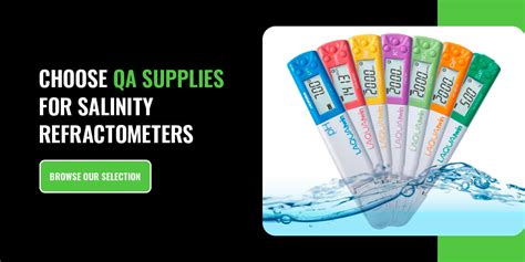 Guide To Salinity Testing In Food Production Qa Supplies