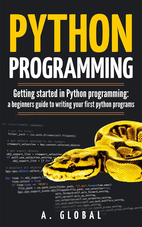 Buy Python Programming Getting Started In Python Programming A