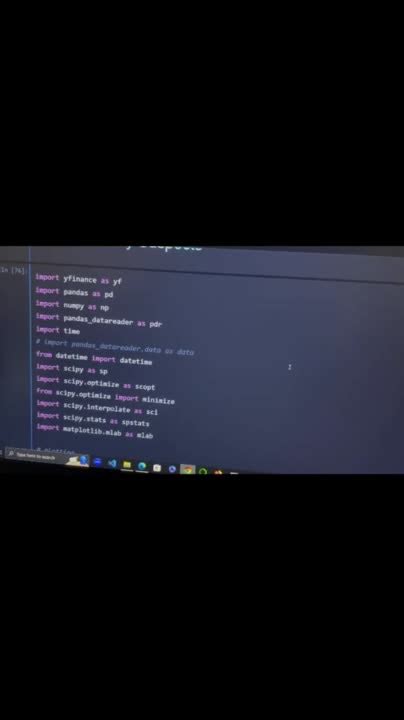 python scientificcomputing datascience machinelearning finance… kalyan prasad