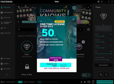 CHANGING YOUR VOICE CAN T BE EASIER WITH VOICEMOD