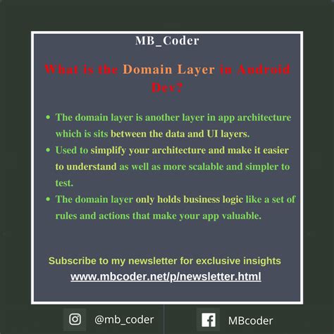 What Is The Domain Layer In Android Dev Rkotlin