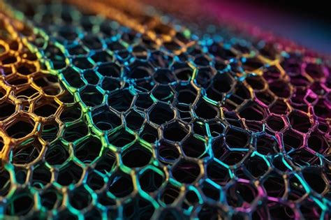 Carbon Nanotube Structure Premium Ai Generated Image