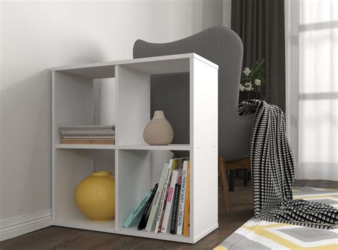 Перегородка Книжкова шафа Полиця на 4 секцій Polini 4 Інтернет