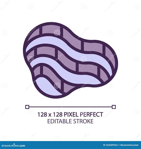 Quarry Pixel Perfect Rgb Color Icon Stock Vector Illustration Of Material Line 265689562