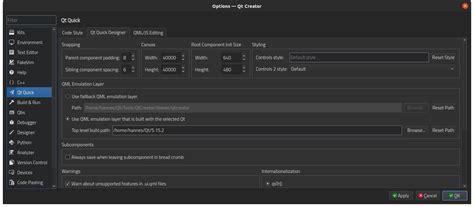 Qml Line 1 Qt Quick Emulation Layer Crashed Stack Overflow