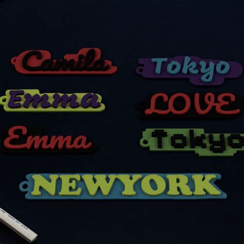 App ⏳ Create Key Chains In Less 1 Minute ⏳・ 3d File For 3d Printing・cults