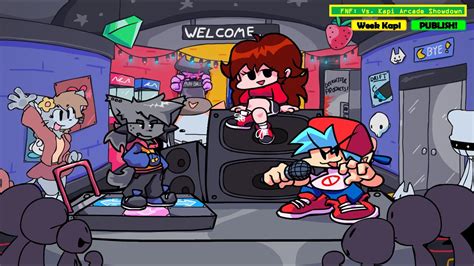 Friday Night Funkin Vs Kapi Arcade Showdown Vs Kapi Week Kapi Youtube