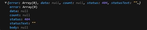 `error` is returned as `[]` if ` update ` matched no records · issue