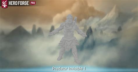 Predator Invisible 1 Made With Hero Forge
