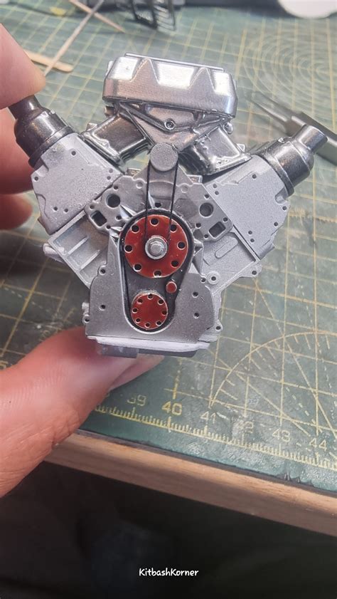 🐏 Ls Tunnel Ram Intake Manifold 1 12 Scale・ Stl File For ・cults