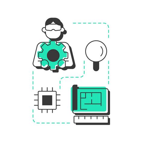 Lab Validation Modern Linear Concept Icon Product Testing Technology Readiness Level