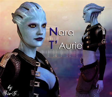 Mass Effect Nara Taurie Oc Model For Xnalara By Sia G On Deviantart