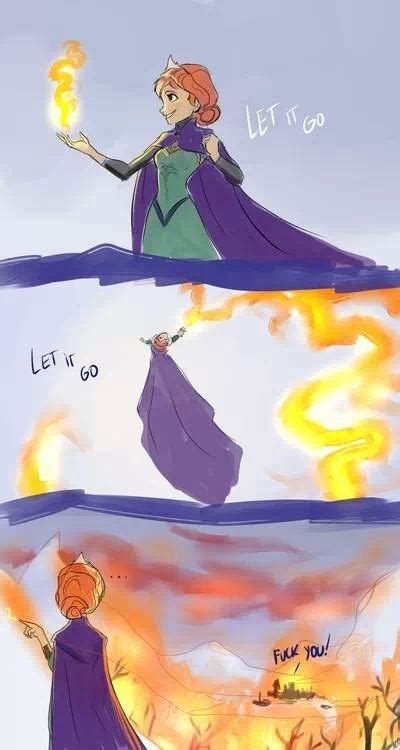 If Elsa Had Fire Instead Tumblr