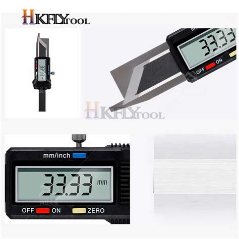 디지털 모따기 게이지 스테인레스 스틸 모따기 캘리퍼 전자 모따기 게이지 30 45 60 도 0 6mm캘리퍼스