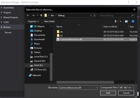 Net How To Share Resx Files Between Projects In Stack