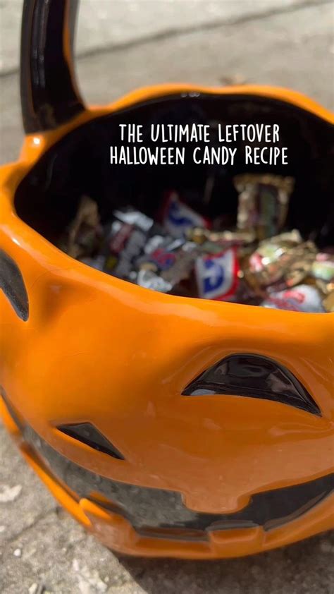 The Ultimate Leftover Halloween Candy Recipe🎃🍭 Leftover Halloween