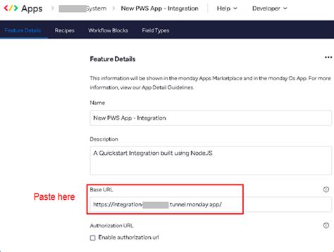 Monday App Integration Quickstart Failed To Load Options Monday Apps Developers Monday