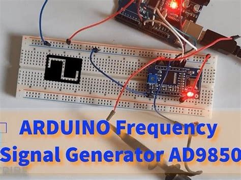 Arduino Dds Frequency Signal Generator Ad9850 Tutorial