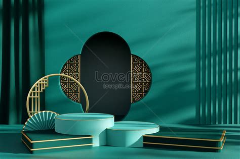 중국 스타일의 레트로 라이트 영화제 플랫폼 배경 사진 및 창의적인 일러스트 무료 다운로드 Lovepik