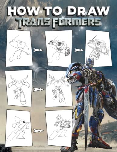How To Draw Transformers An Awesome Book With Illustrations Guiding
