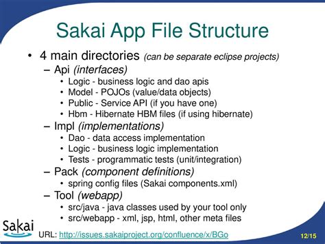 Sakai Webapp Structure Ppt Download