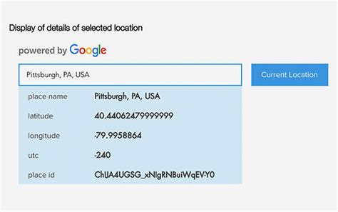 Use The Places API From Google Maps Services Velo By Wix Examples Wix Com