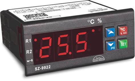 PVR Humidity Temperature Indicator Cum Controller For Industrial At